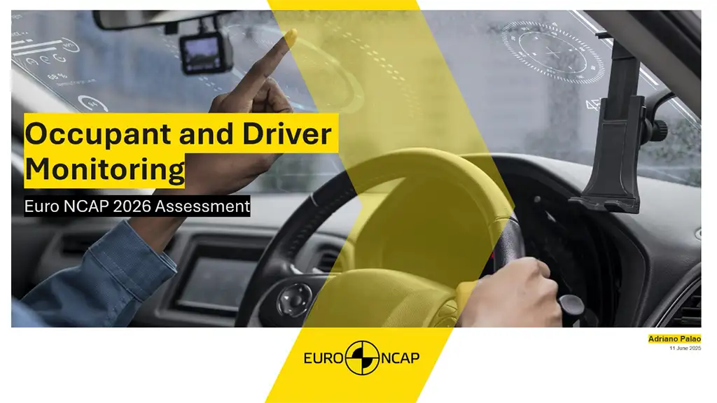 Euro NCAP Occupant and Driver Monitoring assessment 2026 - AutoSens