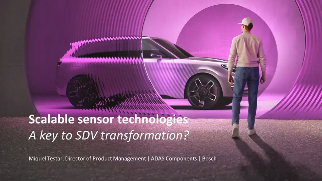 Scalable Sensor Technologies: A Key to SDV Transformation? - AutoSens